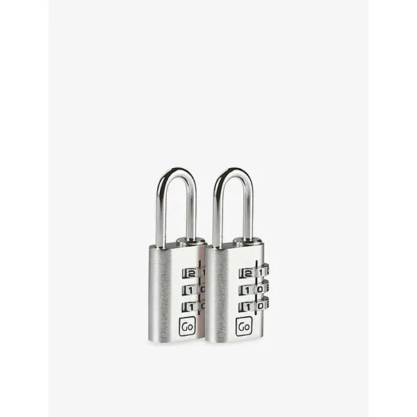 GO TRAVEL Classic Combi Set Of Two Padlocks