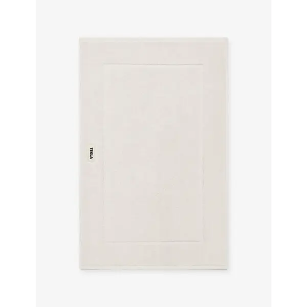 TEKLA Heavyweight Large Cotton Bath Mat - Ivory