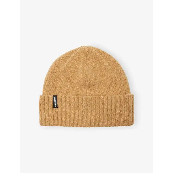 Patagonia Brodeo Wool-blend Beanie - Talon Gold