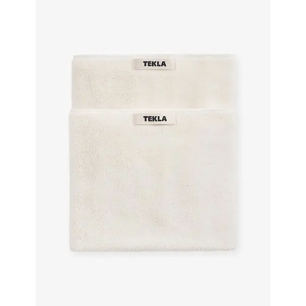 TEKLA Heavyweight Terry Cotton Hand Towel - Ivory