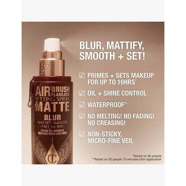 Charlotte Tilbury Airbrush Matte Flawless Setting Spray - One-color