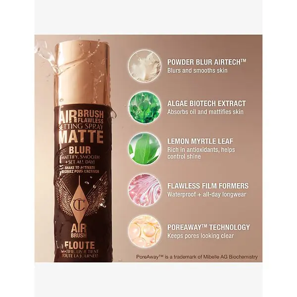 Charlotte Tilbury Airbrush Matte Flawless Setting Spray - One-color