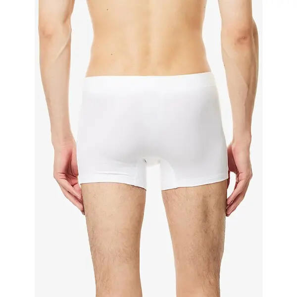 Hanro Pack Of Two Cotton Essentials Stretch-cotton Trunks