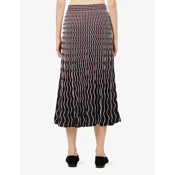 Simkhai Stretch-knit Midi Skirt