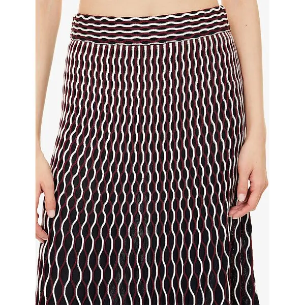 Simkhai Stretch-knit Midi Skirt