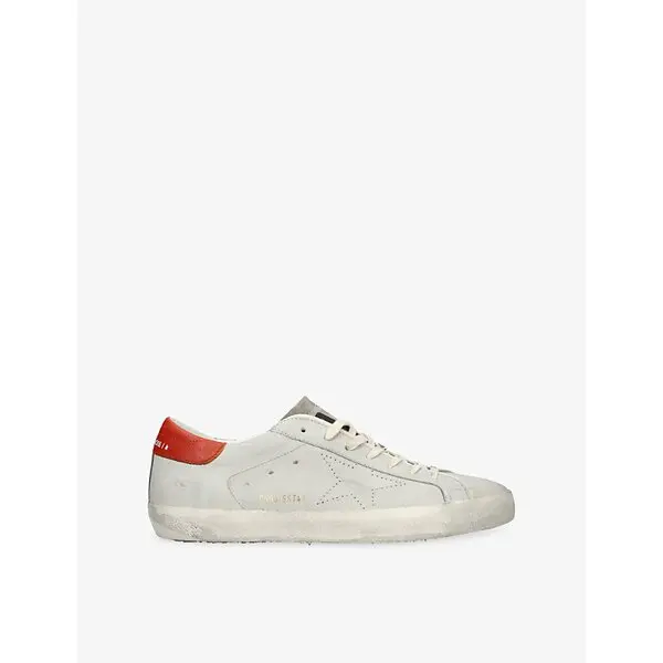 GOLDEN GOOSE Super-star Leather Low-top Trainers - Grey/other