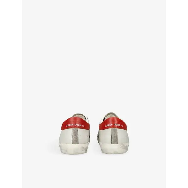 GOLDEN GOOSE Super-star Leather Low-top Trainers - Grey/other