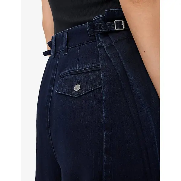 Loewe Draped Balloon-leg Denim Jeans
