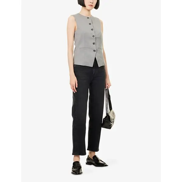 Citizens Of Humanity Delfina Straight-leg Stretch-denim Jeans