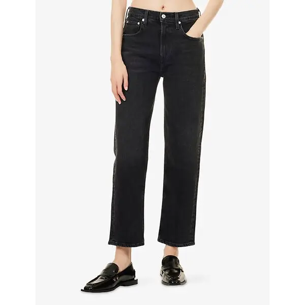 Citizens Of Humanity Delfina Straight-leg Stretch-denim Jeans