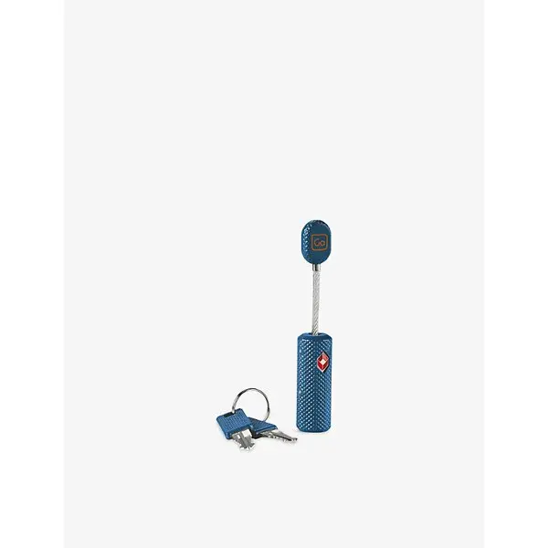 GO TRAVEL Branded Set Of Two Cable Key Padlocks