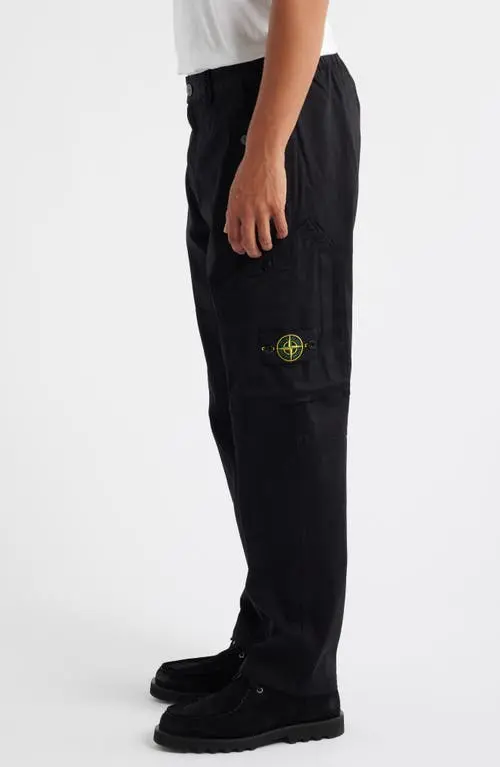 Stone Island Regular Fit Stretch Cotton Cargo Pants
