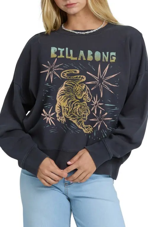 BILLABONG Echo Crewneck Sweatshirt - Black Sands