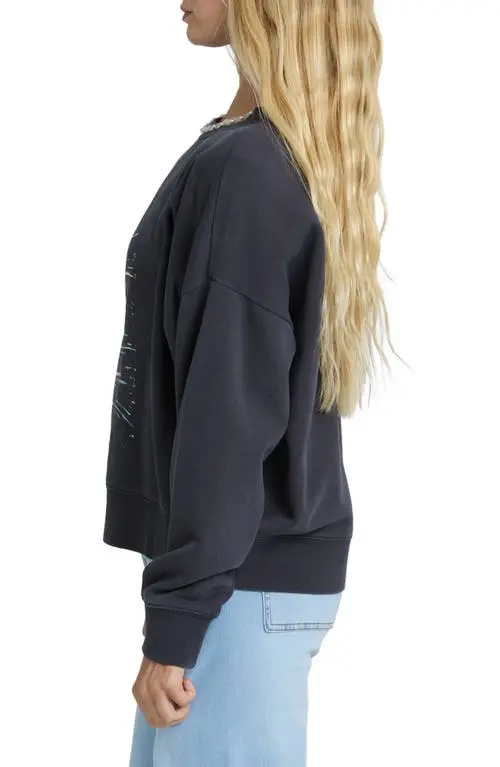 BILLABONG Echo Crewneck Sweatshirt - Black Sands