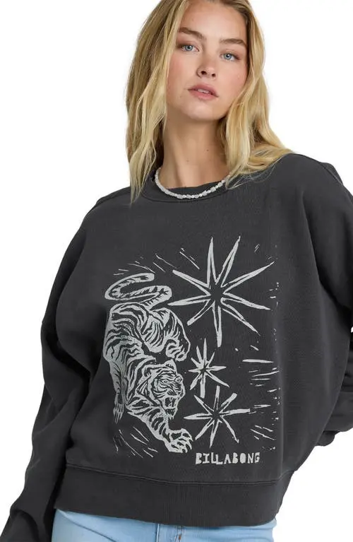BILLABONG Echo Crewneck Sweatshirt - Black Sands