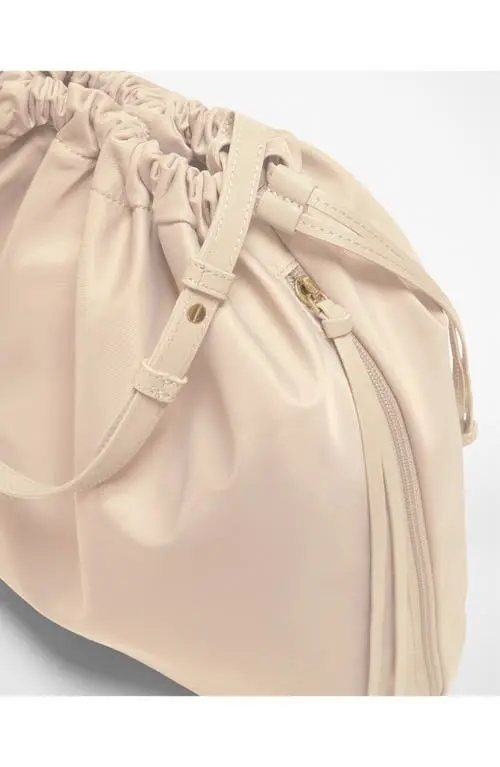 Mz Wallace Small Waverly Nylon Shoulder Bag - Buff