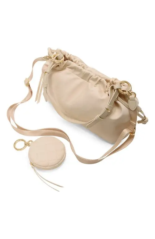 Mz Wallace Small Waverly Nylon Shoulder Bag - Buff