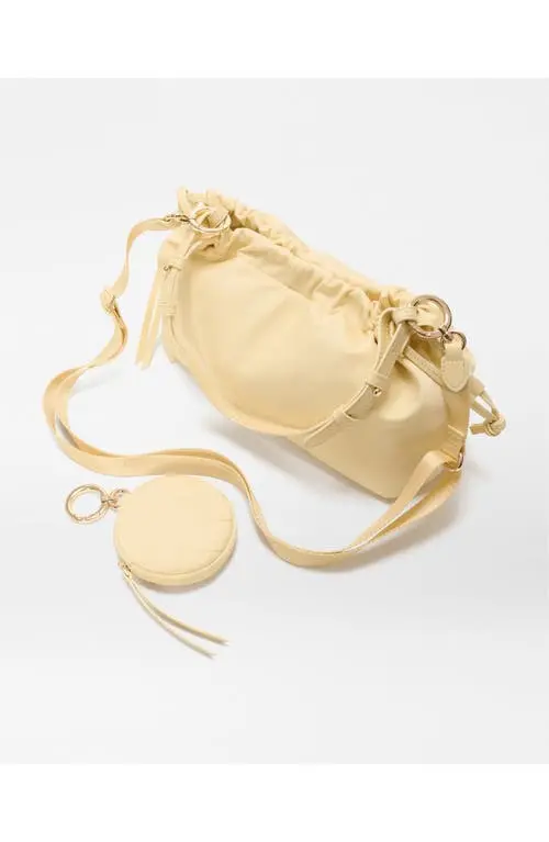 Mz Wallace Small Waverly Nylon Shoulder Bag - Chamomile