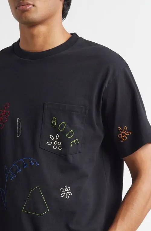 BODE Embroidered Field Guide T-shirt