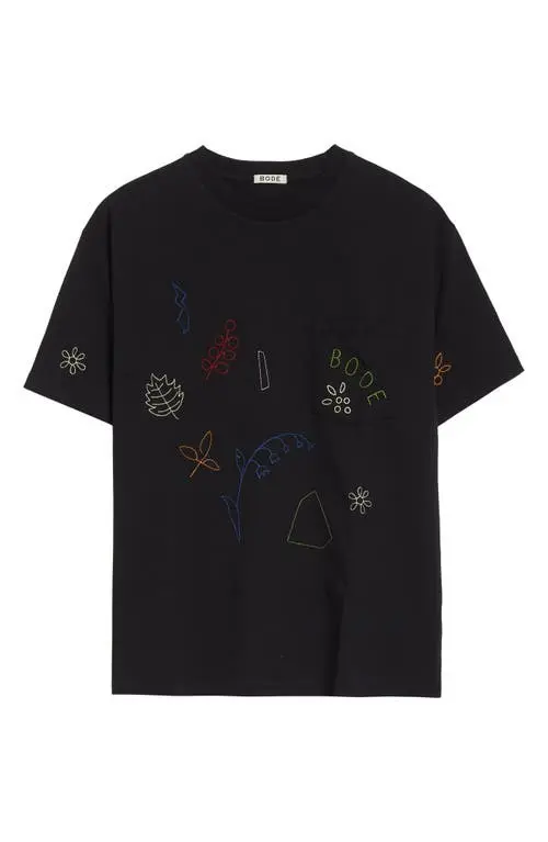 BODE Embroidered Field Guide T-shirt