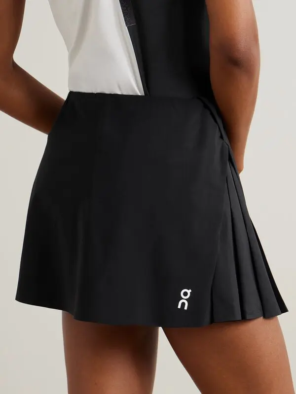 On Asymmetric Pleated Tennis Skirt