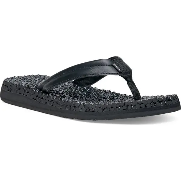 Sanuk Bubblecush Flip Flop - Black