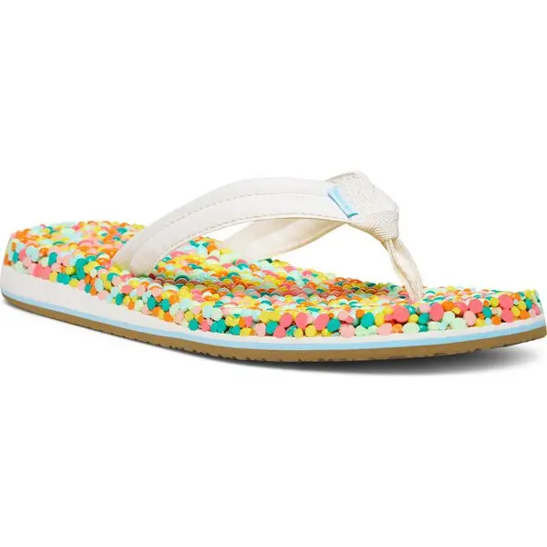 Sanuk Bubblecush Flip Flop - Citron