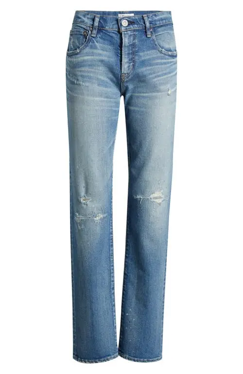 Moussy Vintage Bridgeville Slim Straight-leg Jeans