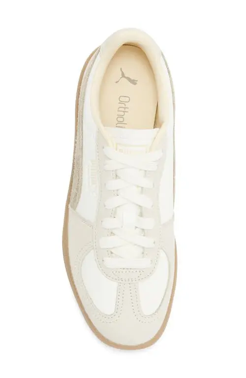 PUMA Palermo Elevata Platform Sneakers - Warm White/chocolate Chip