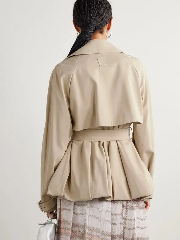 Loewe Double-breasted Pleated Jacket