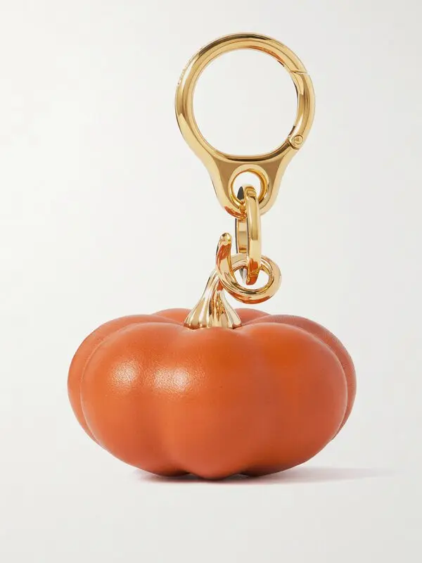 Loewe Pumpkin Bag Charm - Orange