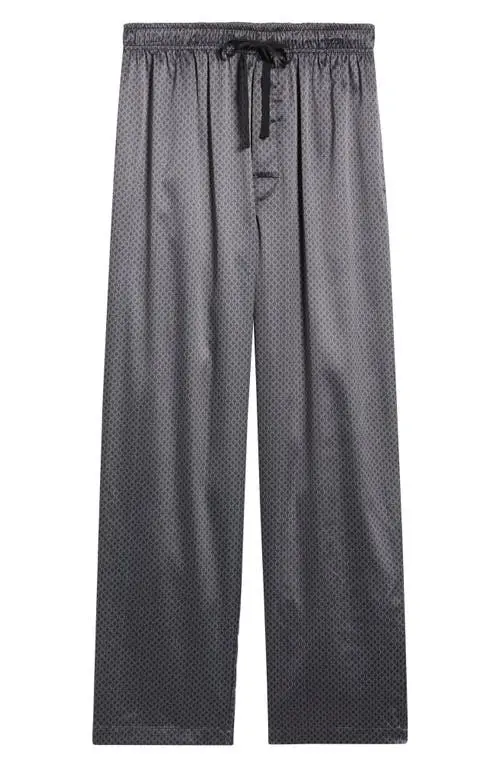 Majestic International Dreams Of Satin Pajamas Pants - Black