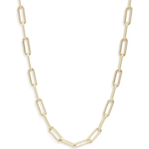 THE SIS KISS Keepsake Chain Necklace - Gold