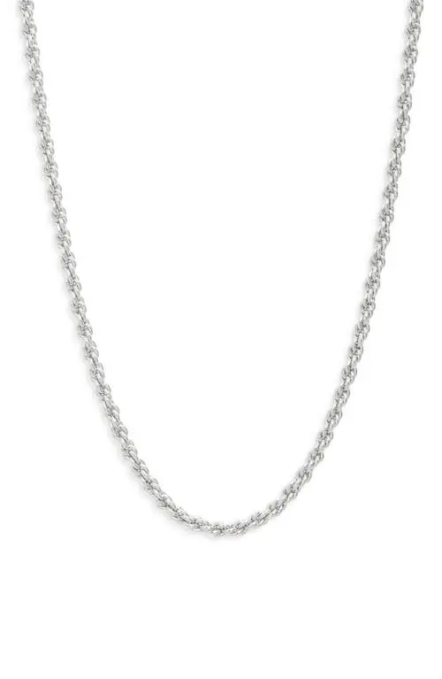 THE SIS KISS The Clara Chain Necklace - Silver