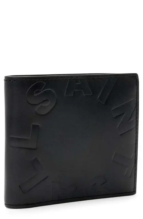 ALLSAINTS Delph Tierra Leather Wallet - Black