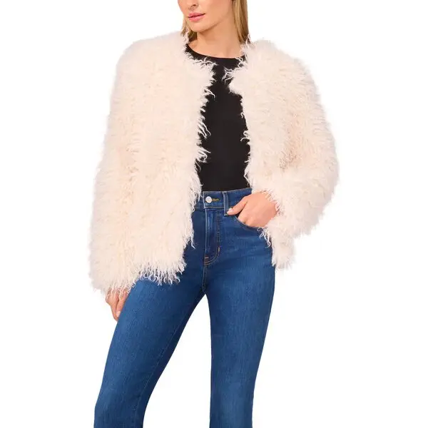 Halogen Faux Fur Jacket