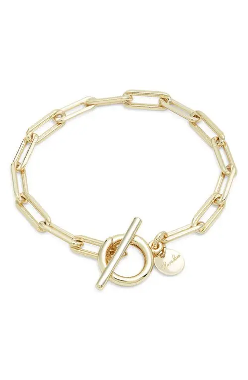 THE SIS KISS Keepsake Chain Link Bracelet - Gold