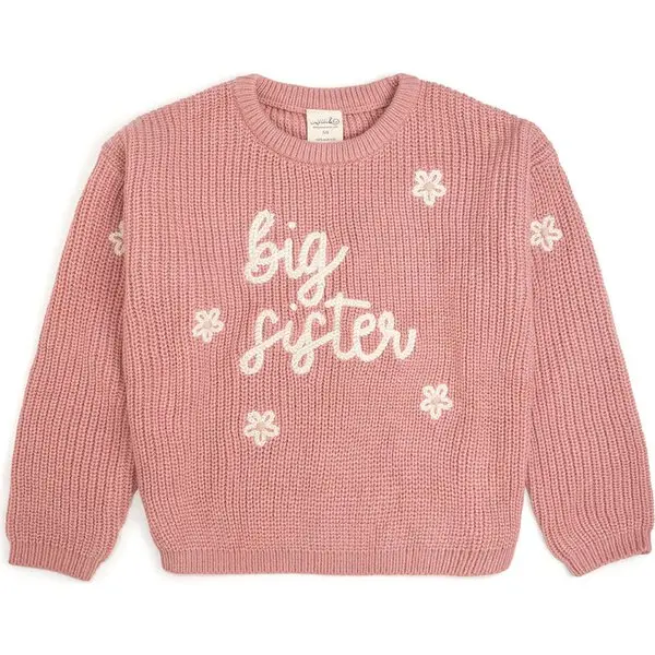 SWEET WINK Big Sister Knit Sweater