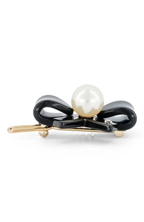 Alexandre De Paris Poesie Acetate And Pearl Side Barrette