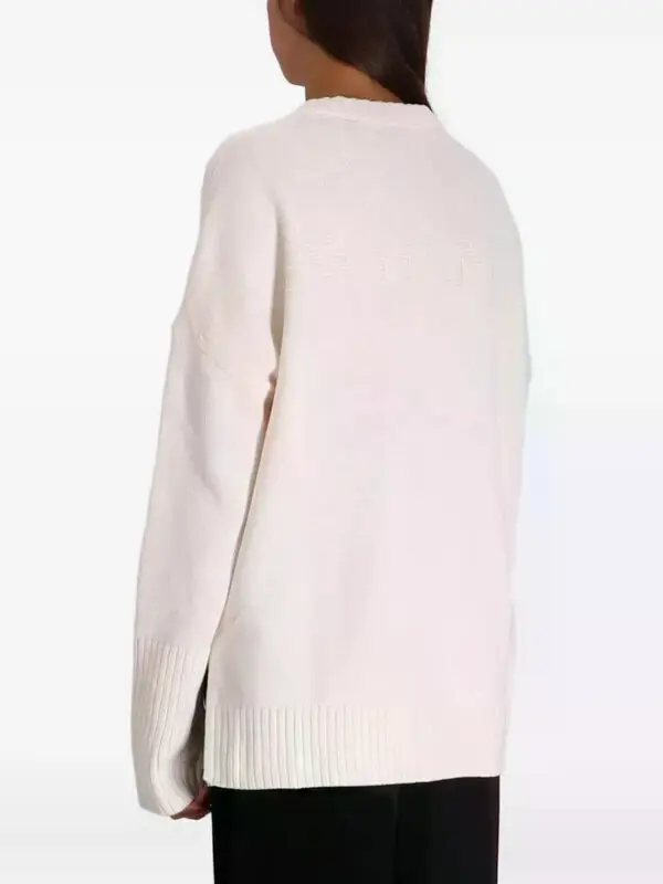 Armani Exchange Cotton Sweater - Neutrals