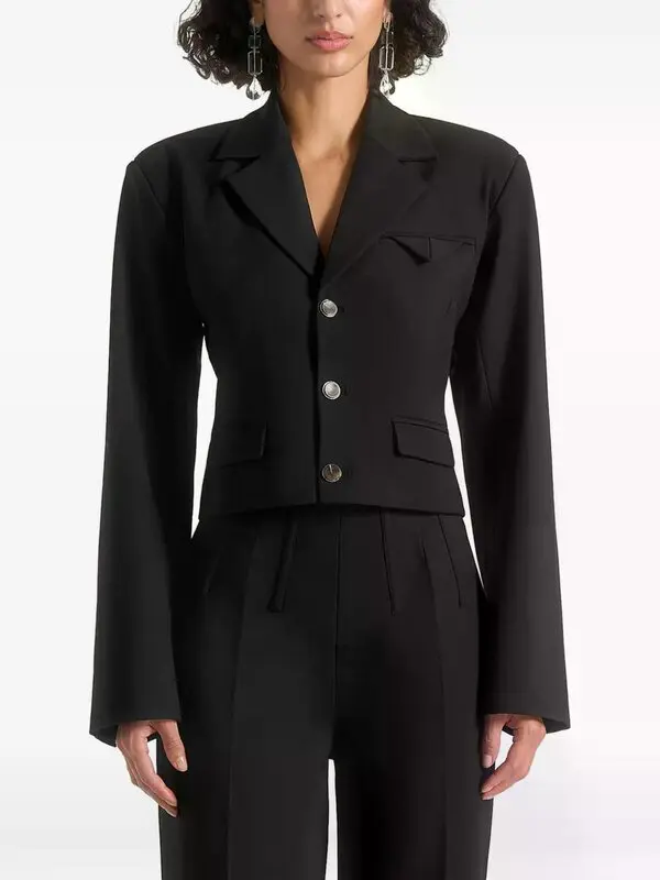 Manière De Voir Maniere De Voir Prisca Tailored Cropped Blazer
