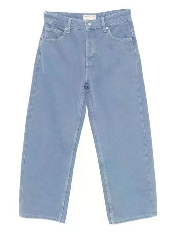 Free People Deep Trance Dropped Boyfriend Jeans