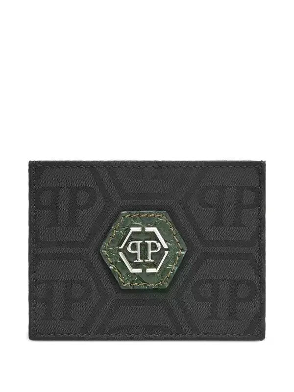 Philipp Plein Logo-plaque Cardholder - Black