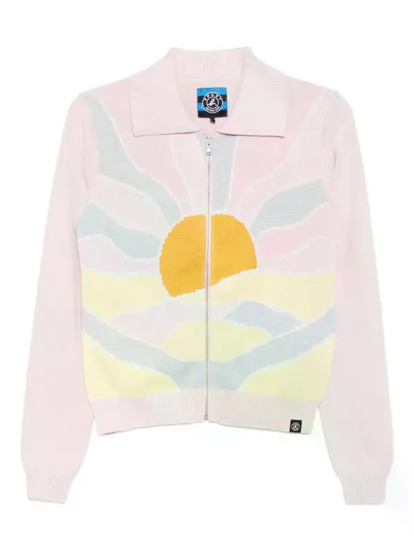 SPORT B. BY AGNÈS B. Graphic Cardigan - Pink