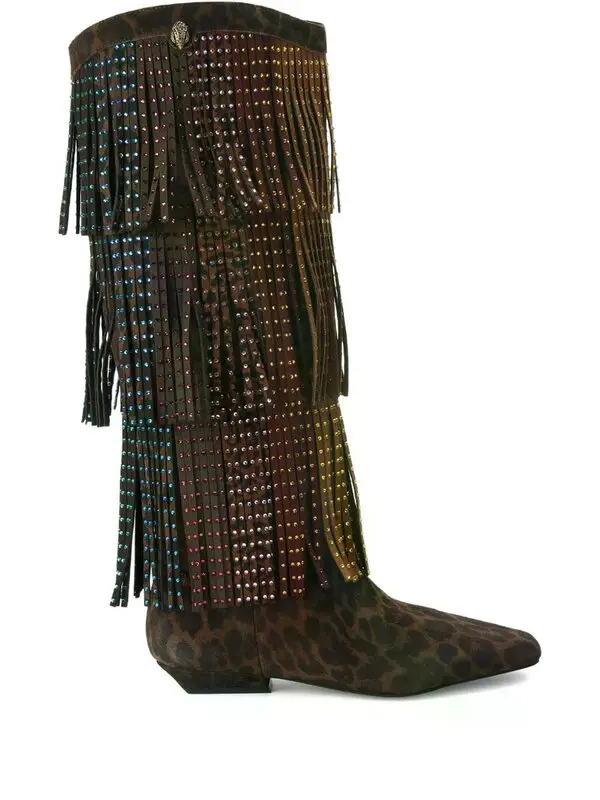 Kurt Geiger Western Fringe Boots