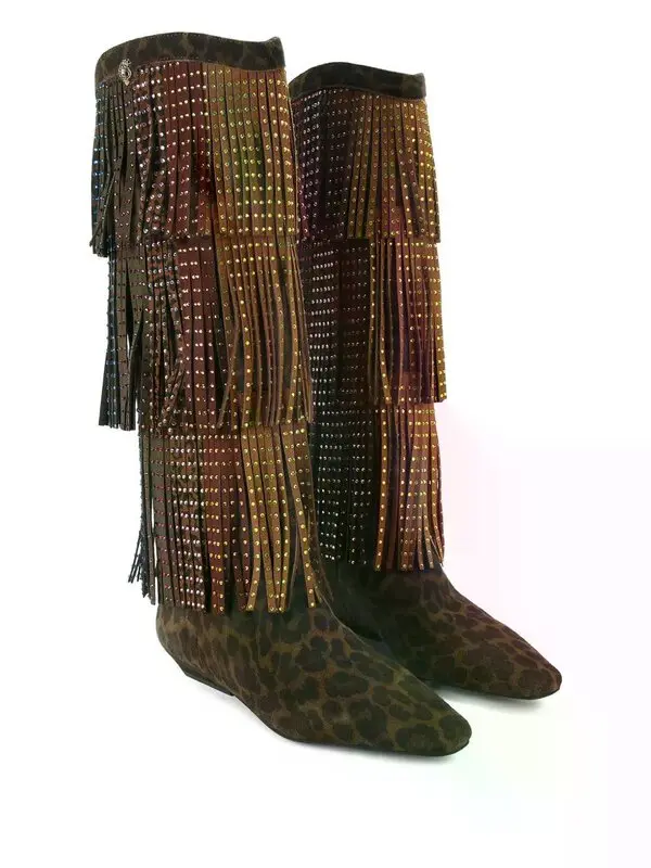 Kurt Geiger Western Fringe Boots