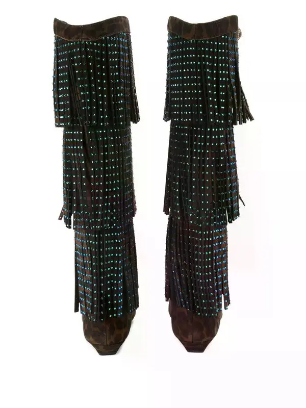 Kurt Geiger Western Fringe Boots
