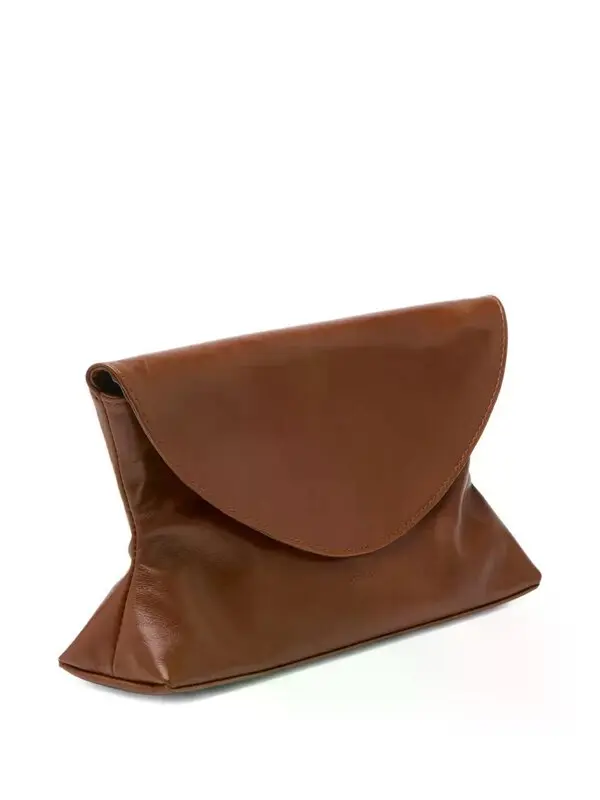 Marsèll Dromi 2 Folded Leather Clutch Bag - Brown