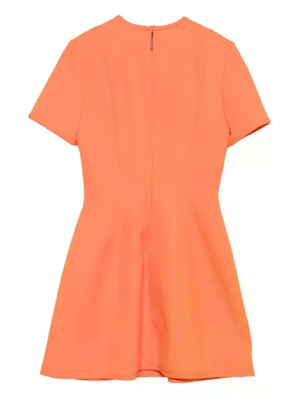 MSGM Neck-tie Mini Dress