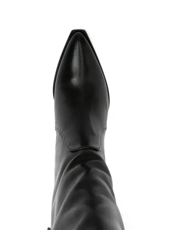 STUART WEITZMAN 85mm Leather Knee-high Boots